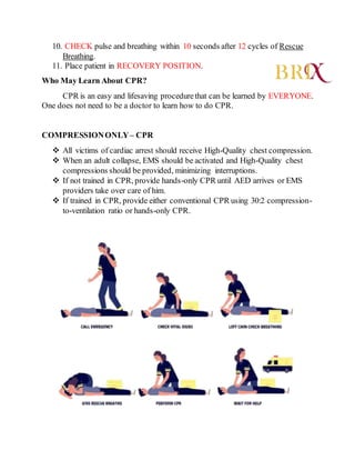 Basic Life Support for Lay Rescuers [book] | DOCX