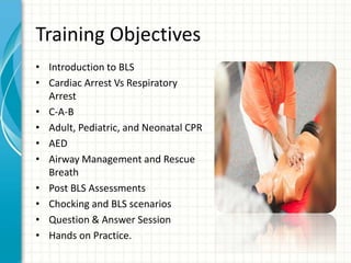 Basic life support training | PPTX