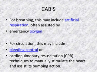 Basic life support training | PPTX