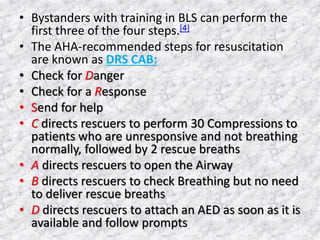 Basic life support training | PPTX