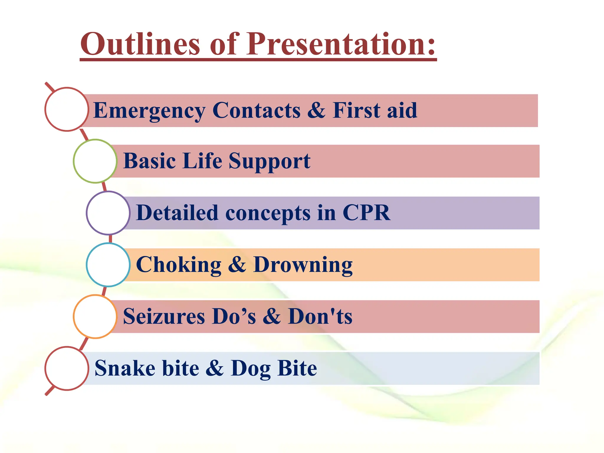 Basic Life support (BLS) workshop presentation. | PPTX