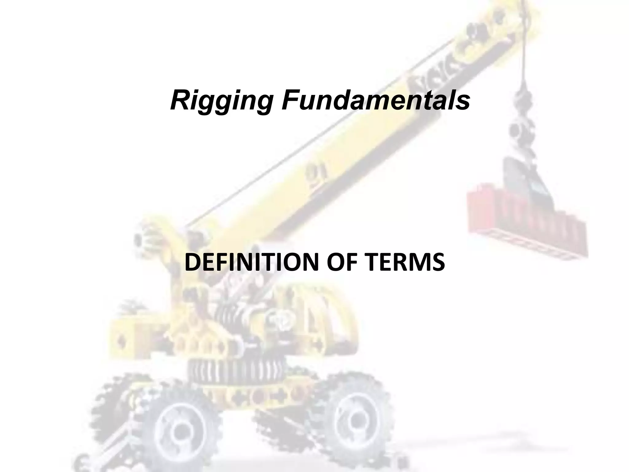 Basic liffting Rigging and Signalling.pptx