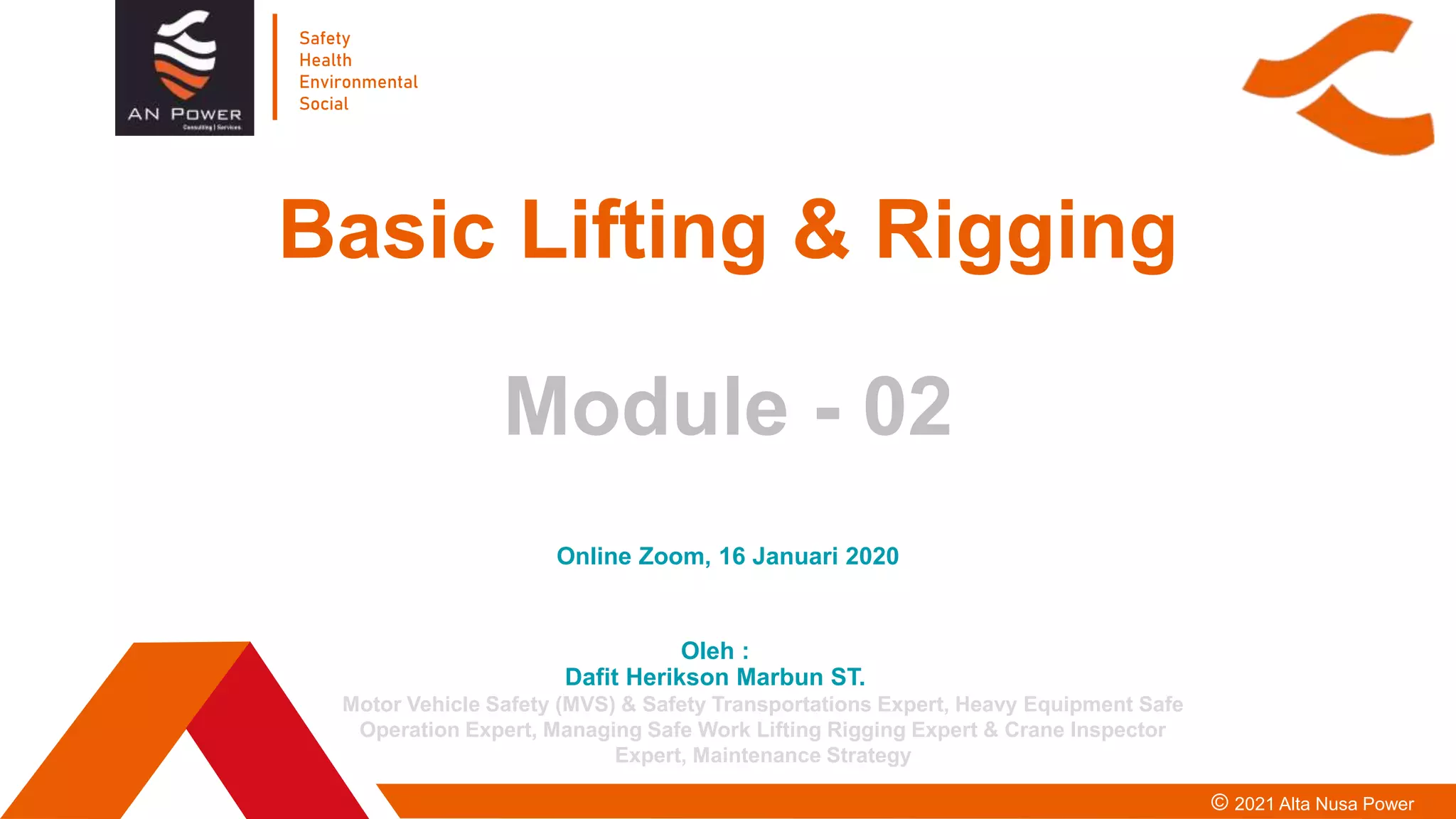 Basic lifting rigging module 02 | PDF