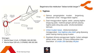 Basic lifting rigging module 03 | PDF
