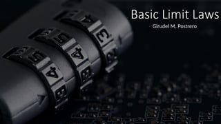 Lesson 3 - The Basic Limit Laws in Calculus.pptx