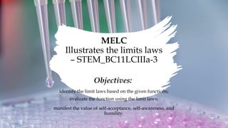 Lesson 3 - The Basic Limit Laws in Calculus.pptx