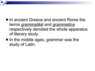 Basic linguistic notions | PPT