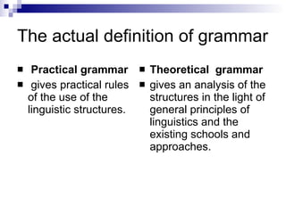 Basic linguistic notions | PPT