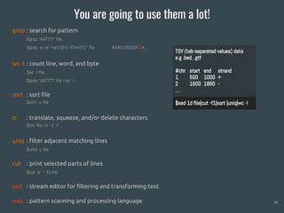 Basic linux commands for bioinformatics | PPT