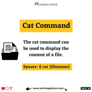Basic Linux Commands Used In AWS | PDF