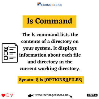 Basic Linux Commands Used In AWS | PDF