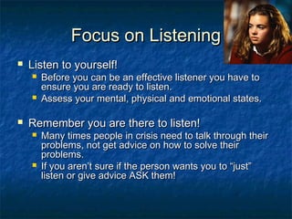 Basic listening skills | PPT