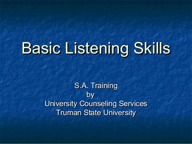 Basic Listening Skills basic-listening-skills