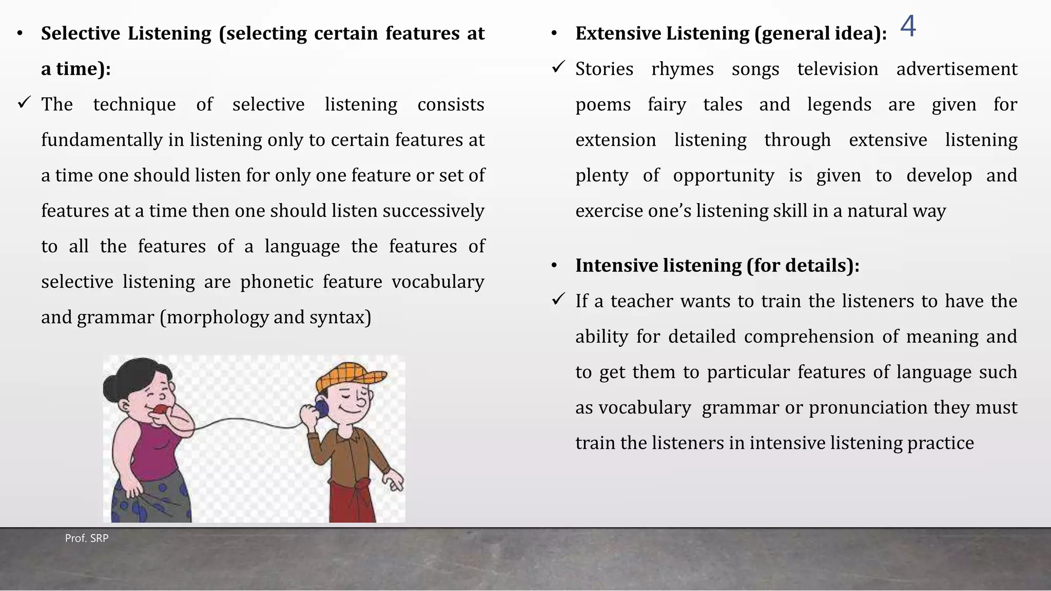 Basic listening skills | PPTX