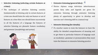Basic listening skills | PPTX