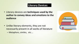 Basic literary devices (part 1) | PPTX
