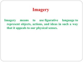 Apostrophe, Imagery, Symbolism, Denotation and Connotation | Basic ...