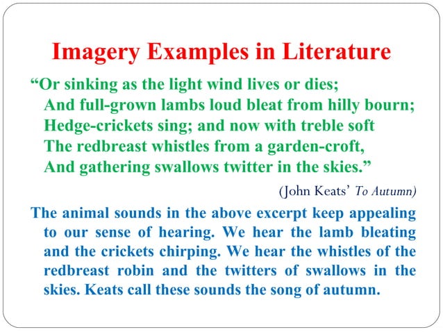 Apostrophe, Imagery, Symbolism, Denotation and Connotation | Basic ...