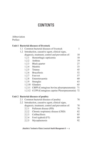 Basic Livestock Health Management – II Extra Pages.pdf | Infectious Diseases | Diseases and ...