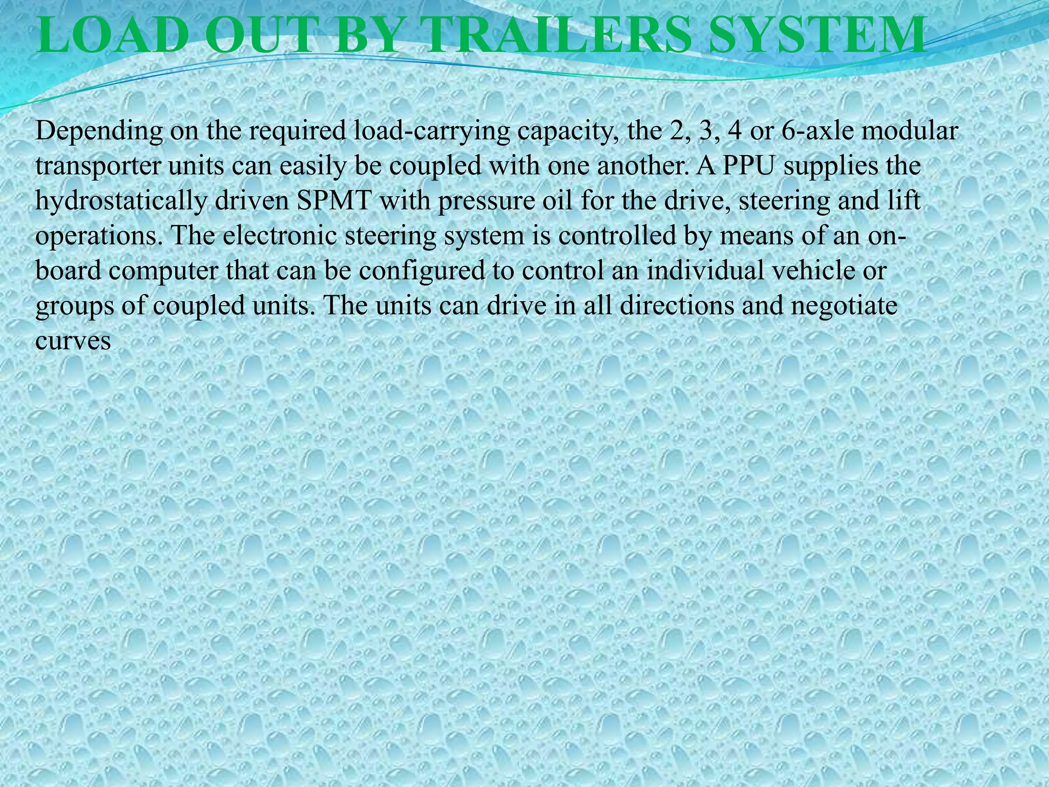 Basic load out methodologies introduction | PPTX | Off-Road Vehicles ...