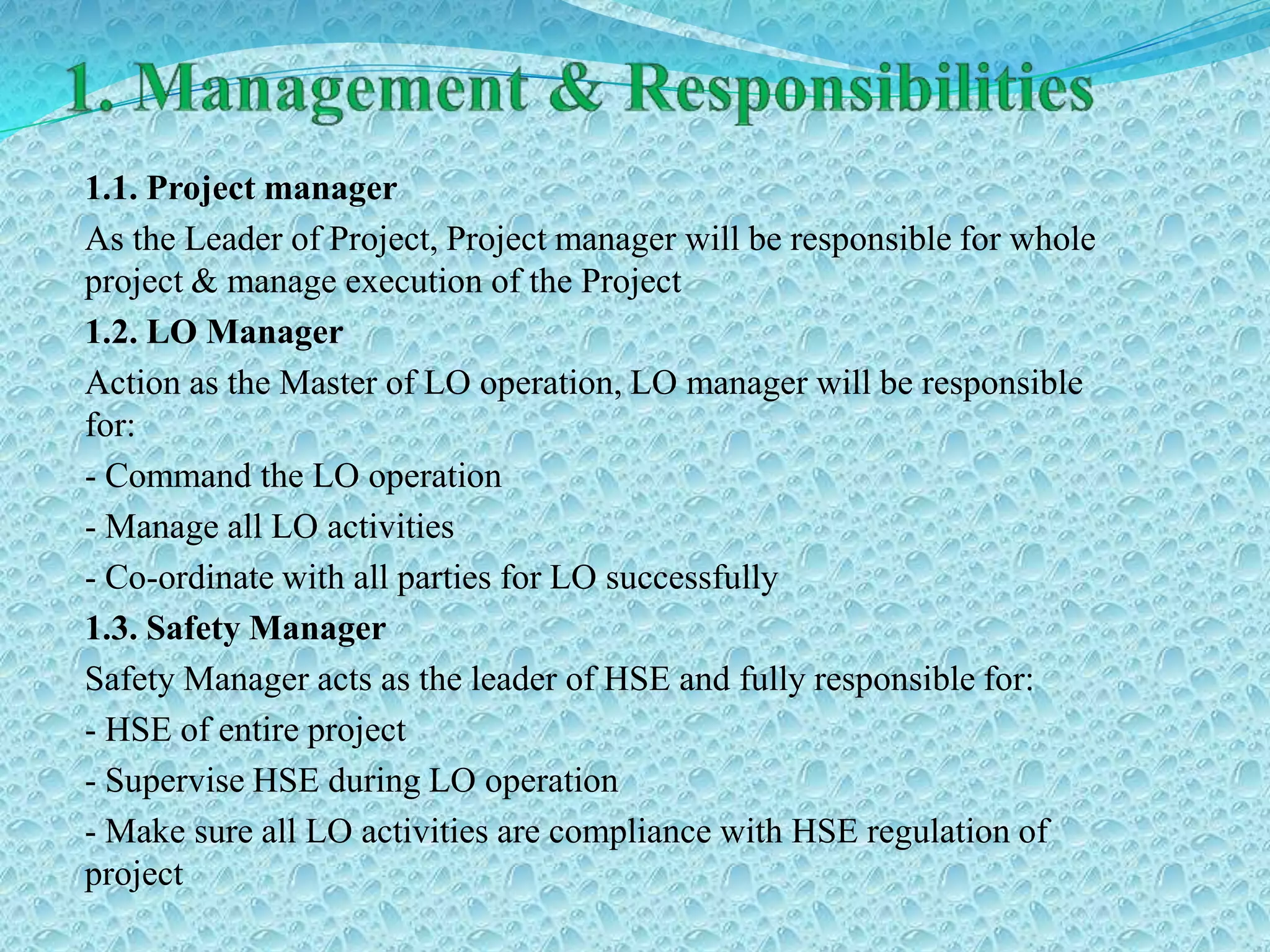 Basic load out methodologies introduction | PPTX