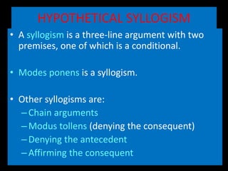 Basic Logical Argument.ppt