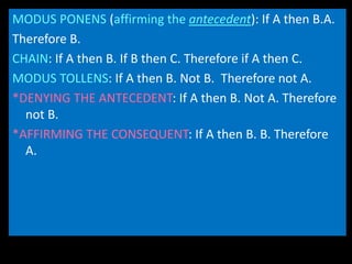 Basic Logical Argument.ppt