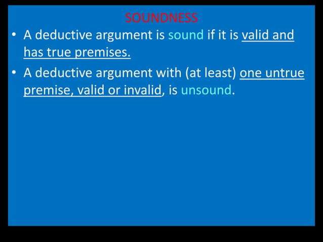 Basic Logical Argument.ppt