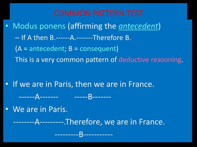 Basic Logical Argument.ppt