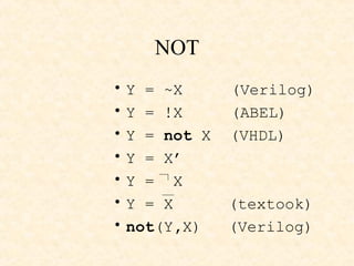 Basic logic gates | PPT