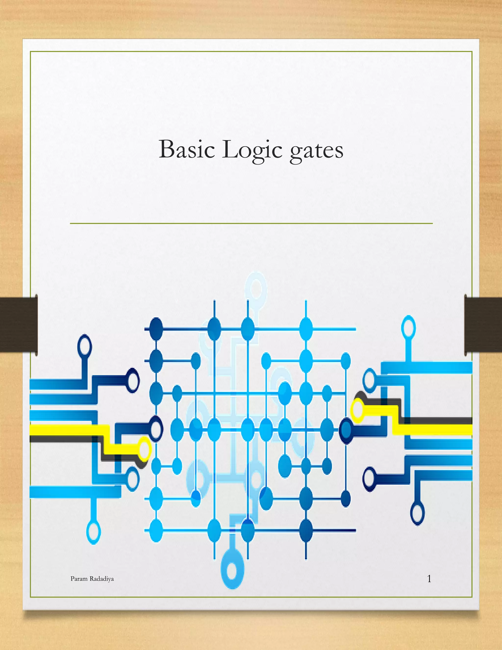 Basic logic gates | PDF