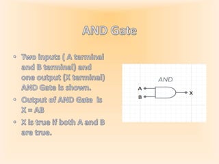 Basic logic gates | PPT