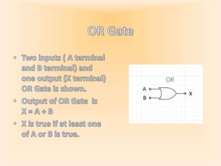 Basic logic gates | PPT