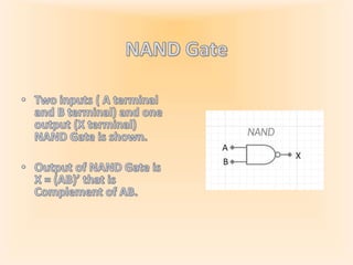 Basic logic gates | PPT