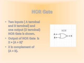Basic logic gates | PPT
