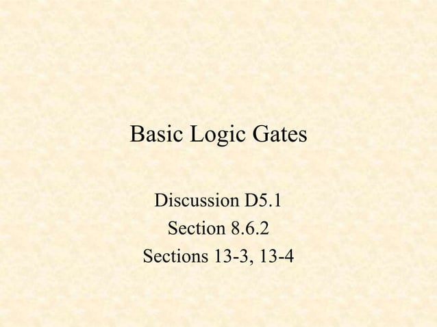 BasicLogicGates.ppt