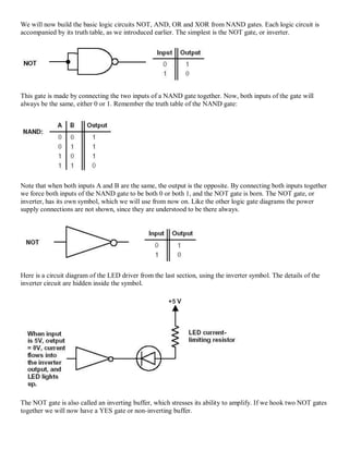Basic logic gates and buffers | PDF