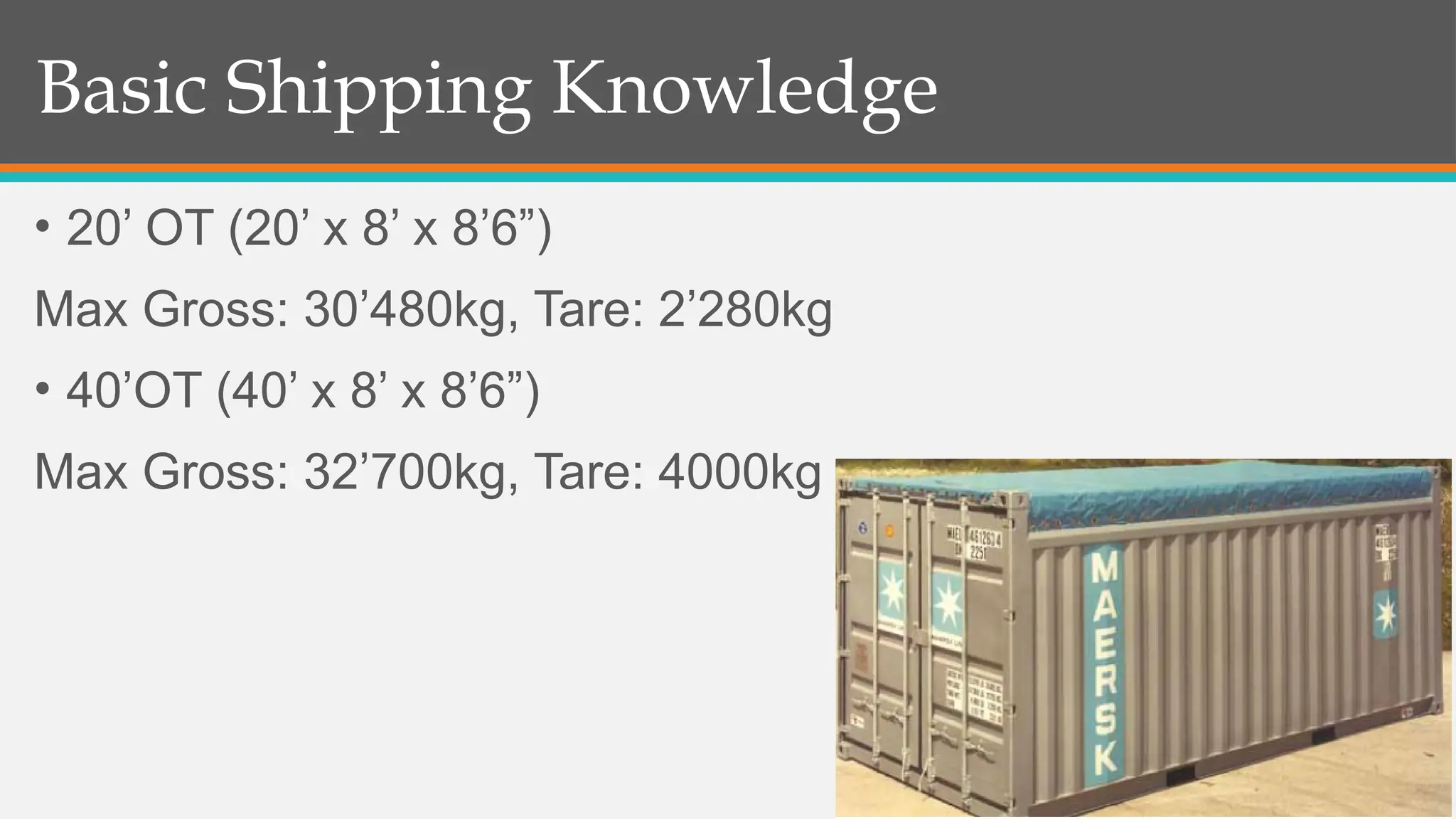 Basic Logistics Training and Shipping Knowledge | PPTX