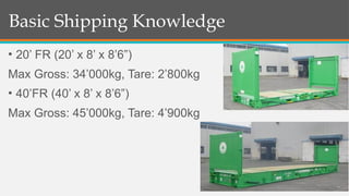 Basic Logistics Training and Shipping Knowledge | PPTX