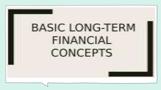 Basic Long-Term Financial Concepts_ Future and Present Value of Money.pptx