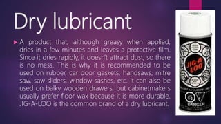 EIM NC II- Basic lubricant | PPTX