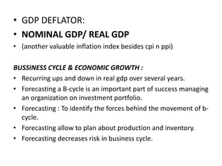 Basic macroeconomics | PPT