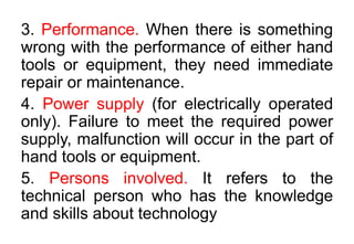 Basic Maintenance of Electrical Tools and Equipment.pptx