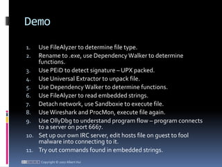 Basic Malware Analysis | PPTX