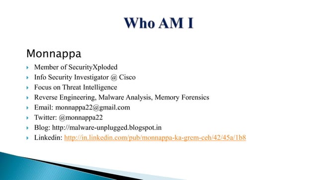 Basic malware analysis | PPTX