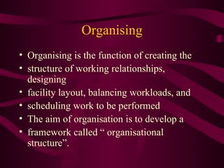 Basic Management Functions | PPT