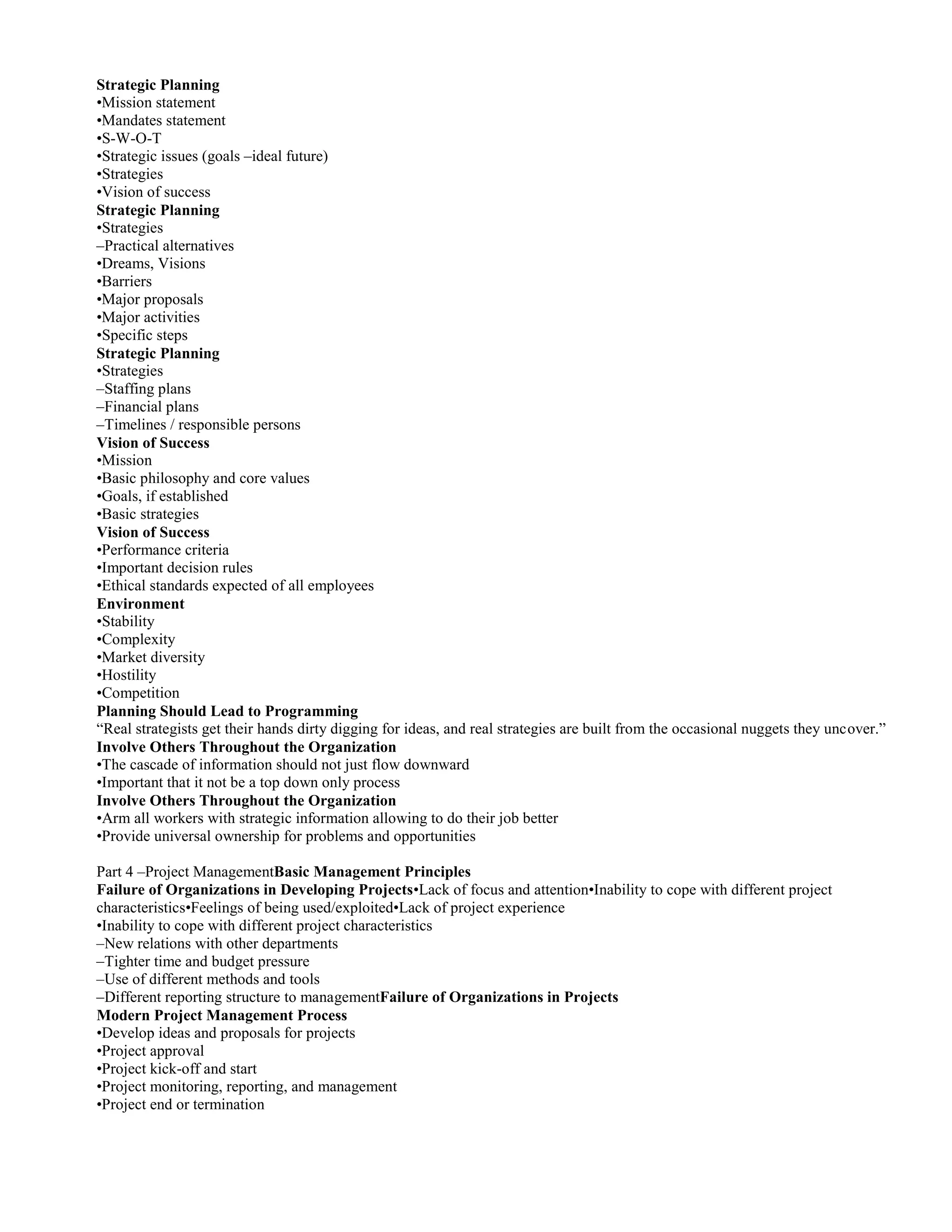 Basic management principles | PDF