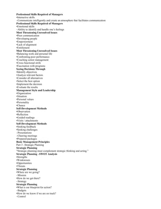 Basic management principles | PDF