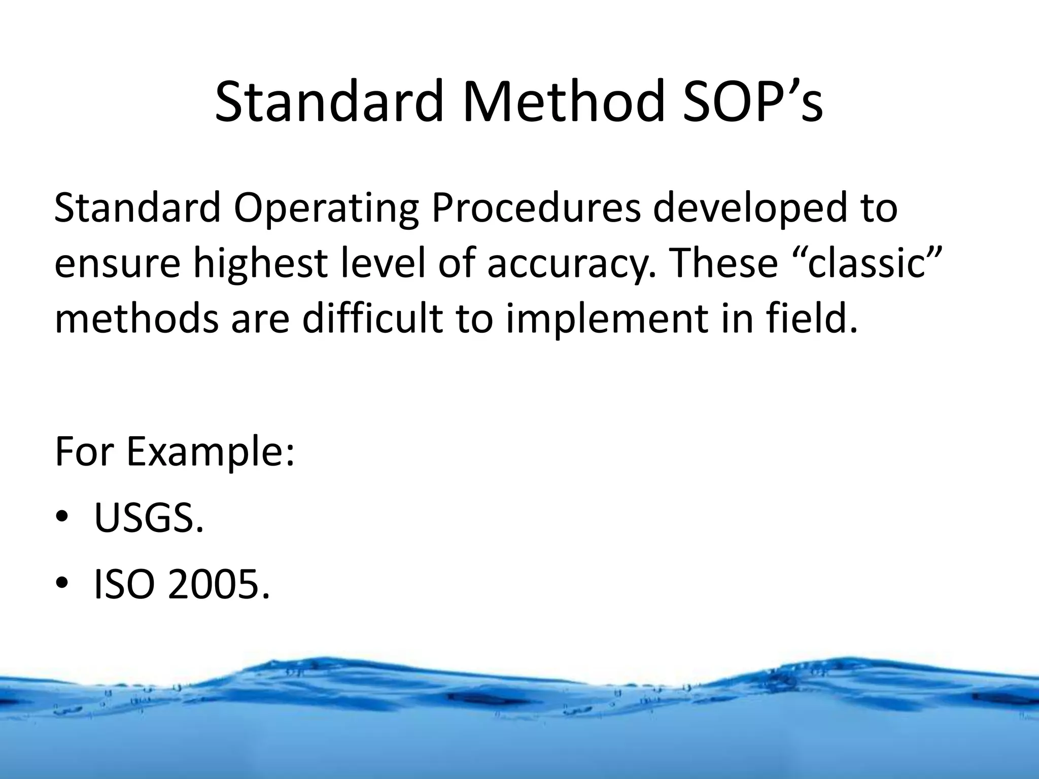 Basic Manual Water Level Measurement | PPTX