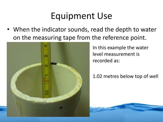 Basic Manual Water Level Measurement | PPTX | Chemistry | Science